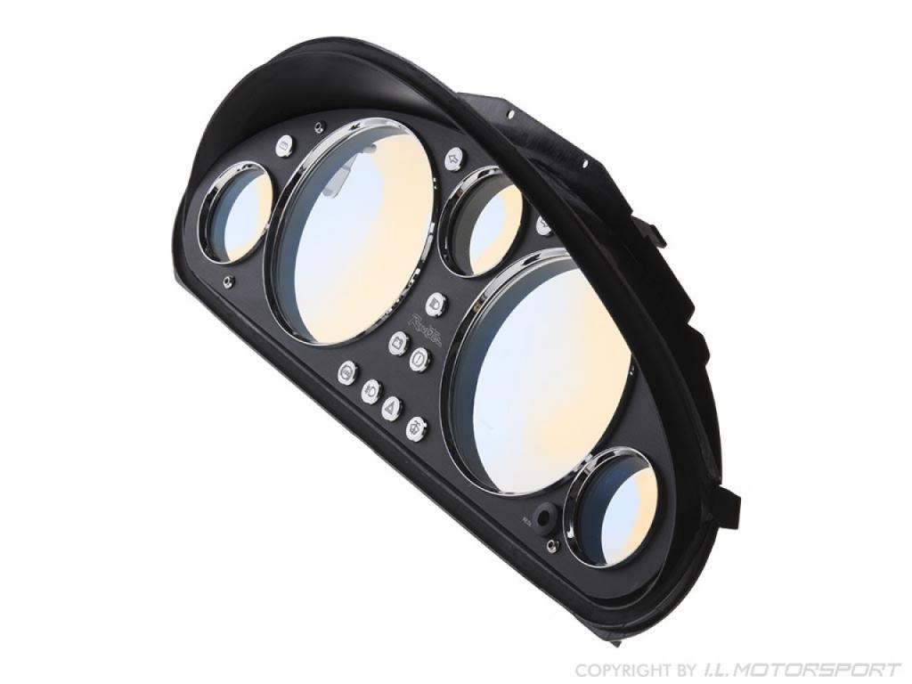 MX-5 I.L. Instrument Panel - Pre-assembled, Classic Black - by I.L ...